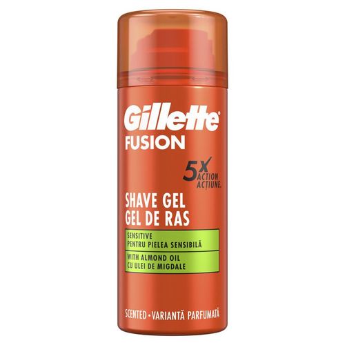 Gillette Fusion5 Ultra Sensitive Shaving gel za brijanje, 75 ml