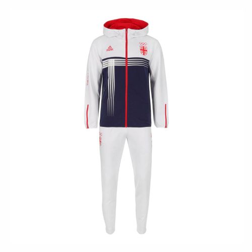 Olimpijska Trenerka Ženska Peak Oks 93116 White/Navy