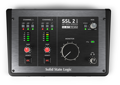 Solid State Logic SSL 2 MKII USB audio interfejs