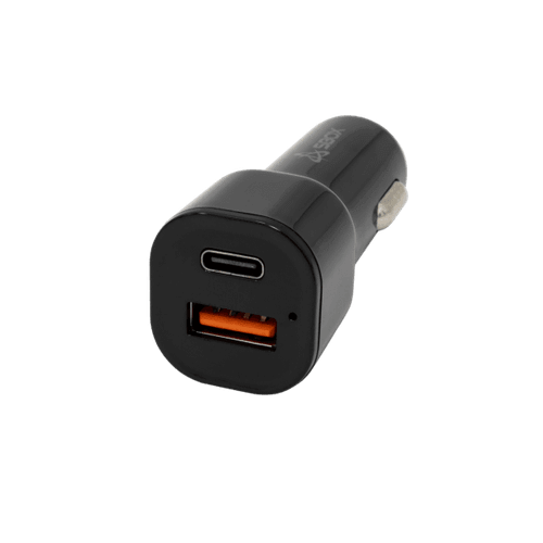 S BOX CC 038, Black, Car USB Charger