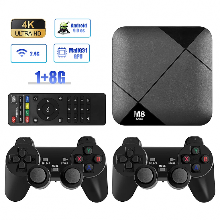 ANDROID SMART TV GAME BOX M8 MINI 2/16GB