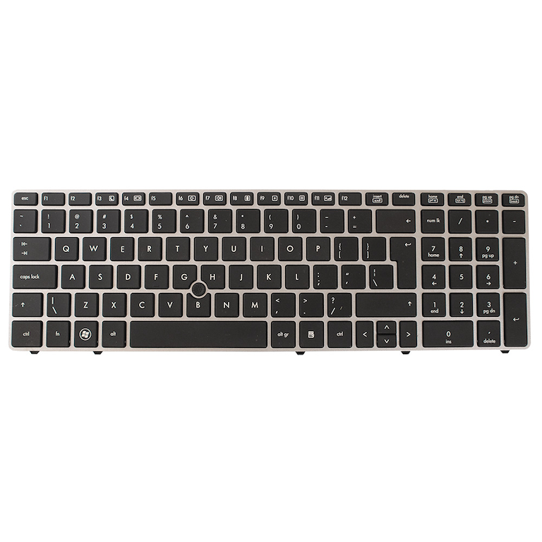 TASTATURA ZA LAPTOP HP 8560P VELIKI ENTER SIVI FRAME SA MISEM