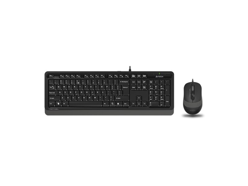 A4 TECH F1010 FSTYLER USB YU SIVA TASTATURA + USB SIVI MIŠ