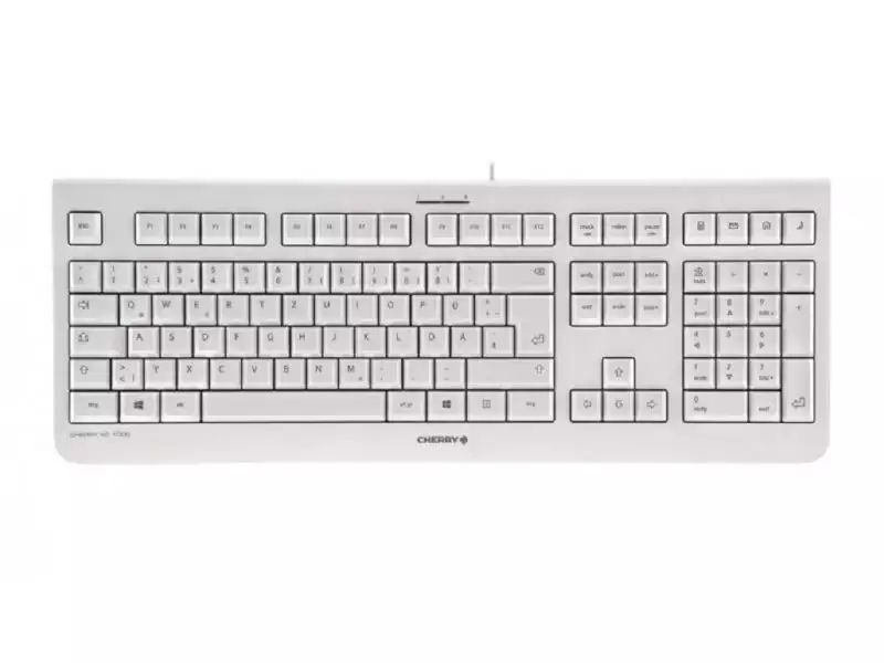 CHERRY KC-1000 TASTATURA, USB, BELA