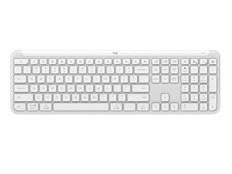 LOGITECH K950 WIRELESS WHITE US TASTATURA