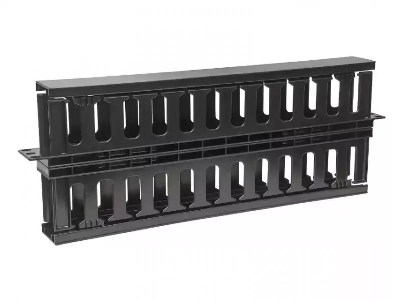 INTELLINET CABLE MANAGEMENT PANEL 19” 1U WITH COVER CRNI