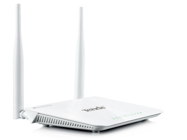 TENDA F300 WIRELESS N300 RUTER, WISP/WDS-BRIDGE/AP/WPS, 4L/1W FIXED ANTENNA 2X5DBI