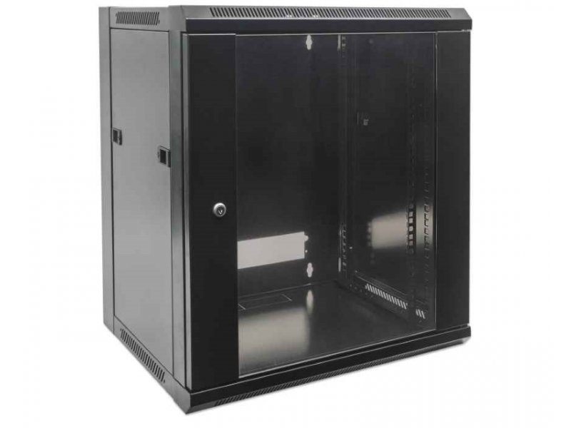 INTELLINET WALLMOUNT CABINET 6U REK ORMAN 19” 450D SIVI