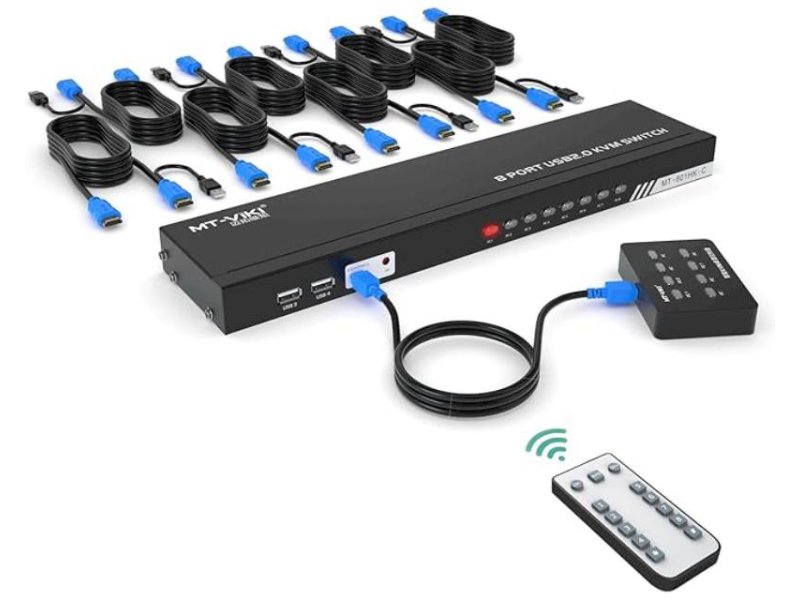 MT-VIKI HDMI KVM SWITCH 8-PORT