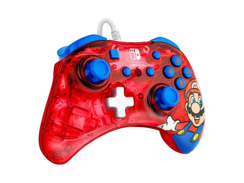 PDP NINTENDO SWITCH WIRED CONTROLLER ROCK CANDY MINI MARIO