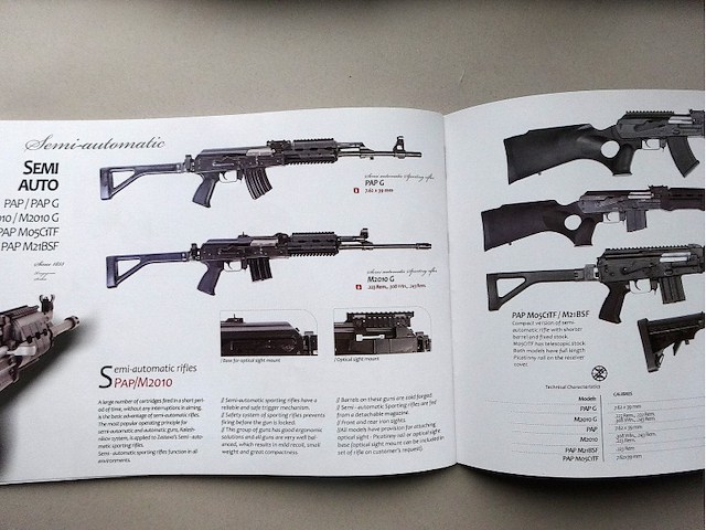 Zastava arms Hunting &; Sporting Firearms katalog