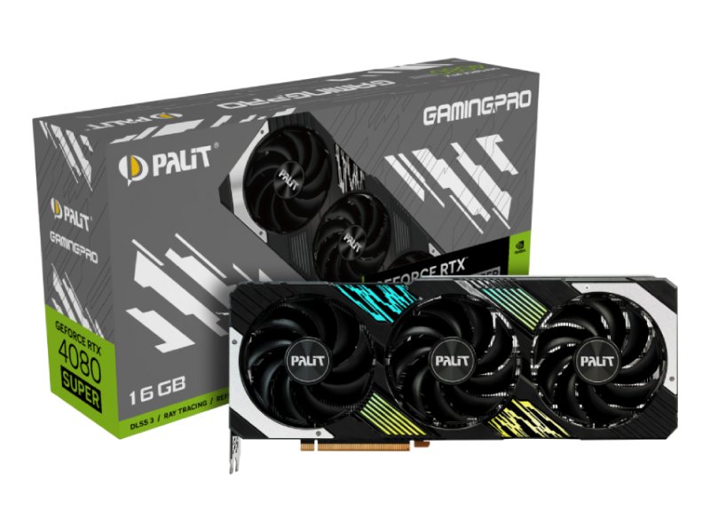 PALIT NVIDIA GEFORCE RTX 4080 SUPER 16GB 256BIT GAMINGPRO GRAFIČKA KARTA