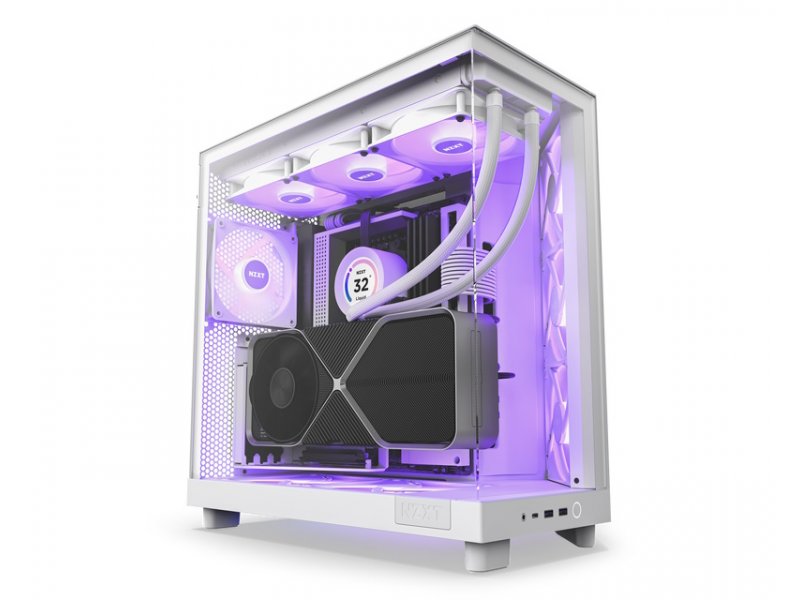 NZXT H6 FLOW RGB KUĆIŠTE BELO (CC-H61FW-R1)