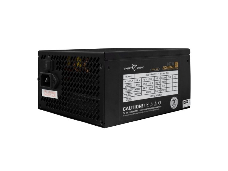 WHITE SHARK ADMIRAL 850W MODULARNO NAPAJANJE