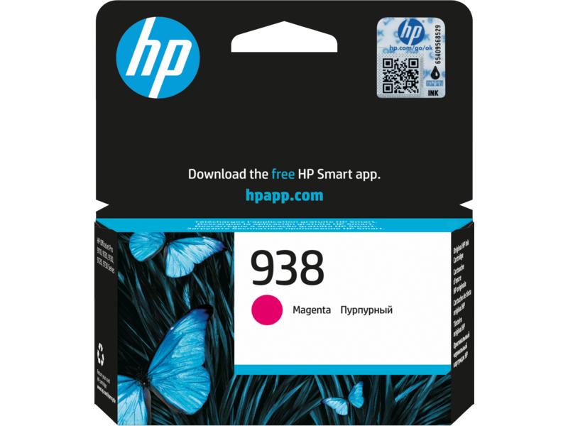 HP 938 MAGENTA ORIGINAL INK CARTRIDGE (4S6X6PE)