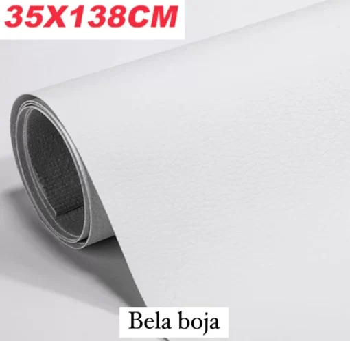 Samolepljiva Eko Koža – Bela 35 cm