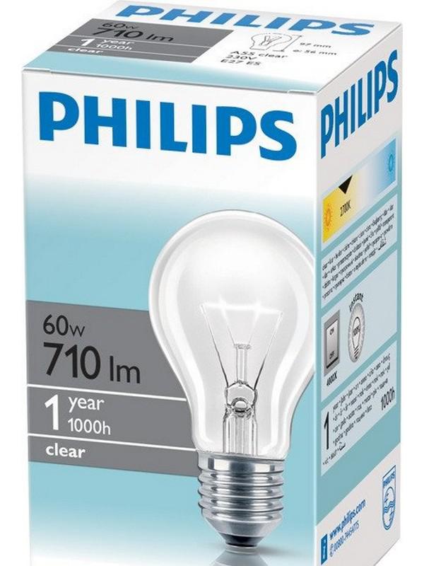 PHILIPS SIJALICE STANDARDNA SIJALICA 60W E27 BISTRA PS003