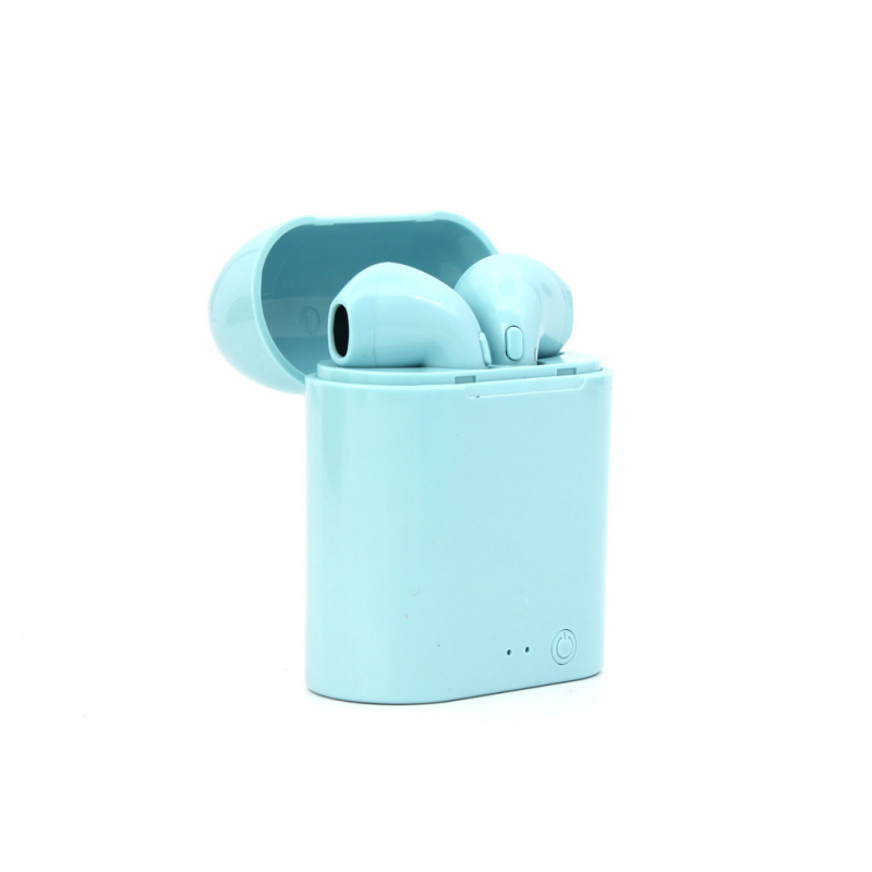 BLUETOOTH SLUSALICE AIRPODS I7 MINI SVETLO PLAVA HQ