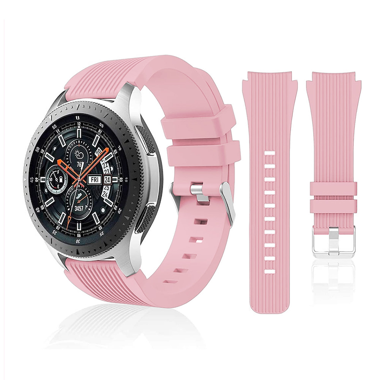 NARUKVICA RELIFE ZA SMART WATCH SAMSUNG 4, 5 22MM ROZE