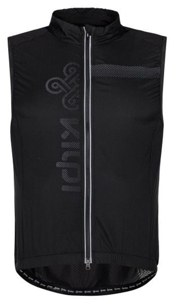 MEN'S CYCLING VEST KILPI FLOW-M BLACK
