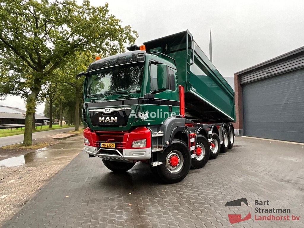 MAN TGS 49.440 10x8 Euro 6 Kipper met afdek kleppen kiper