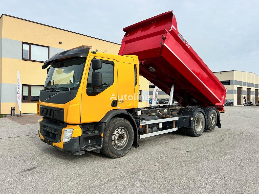 Volvo FE320 6X2 EURO6 + BOX VIBRATION kiper