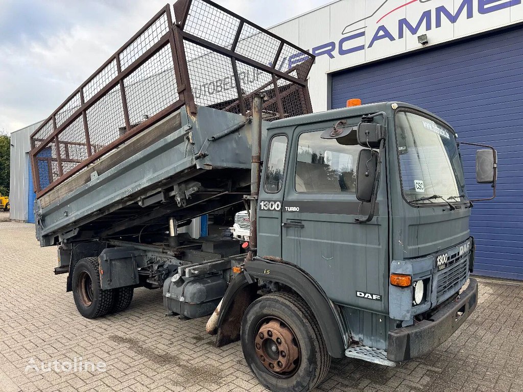 DAF 1300 Turbo **TIPPER-BENNE-BELGIAN TRUCK** kiper