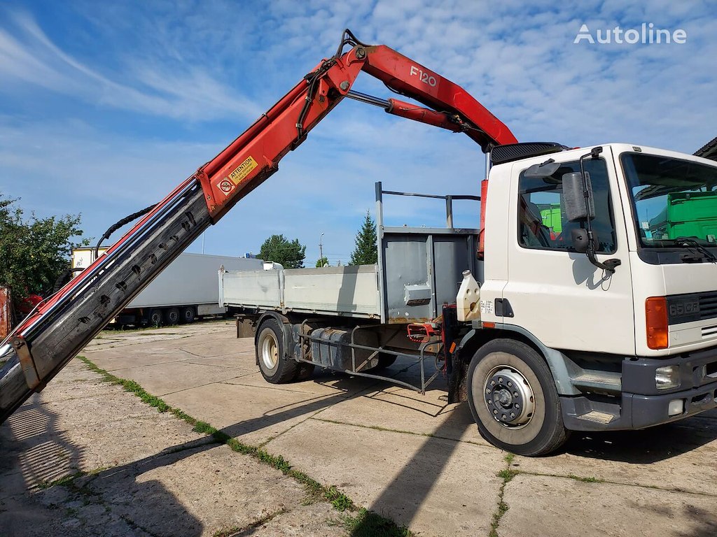 DAF CF 65 2000 tipper + crane / benne grue / Kipper , Kran kiper