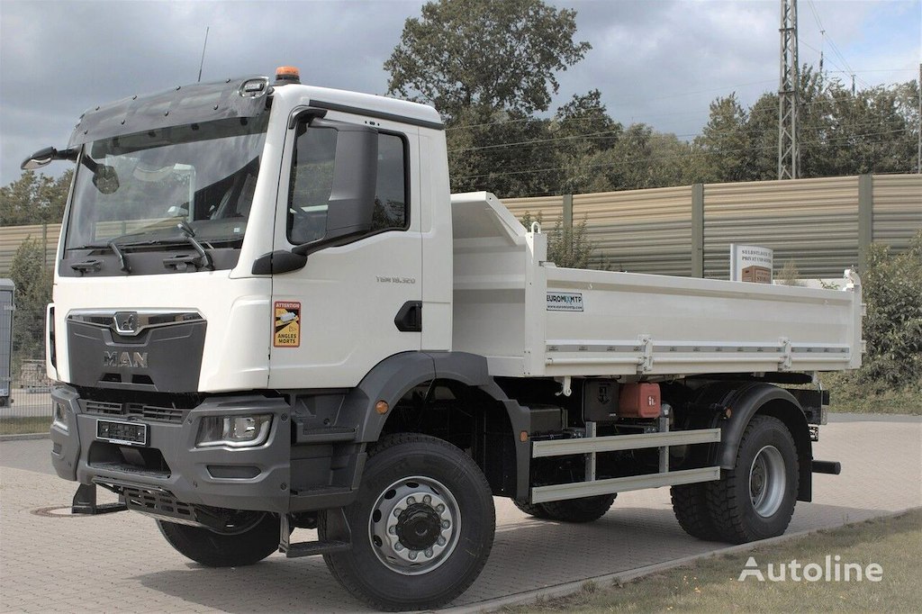 Novi MAN TGM 18.320 4X4 / Euro 6e 3-Seiten-Kipper kiper