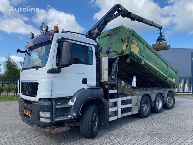 MAN TGS 35 440 8X4-4 BL KIPPER/CRANE/EURO 5/ EEV/ HOLLAND TRUCK kiper