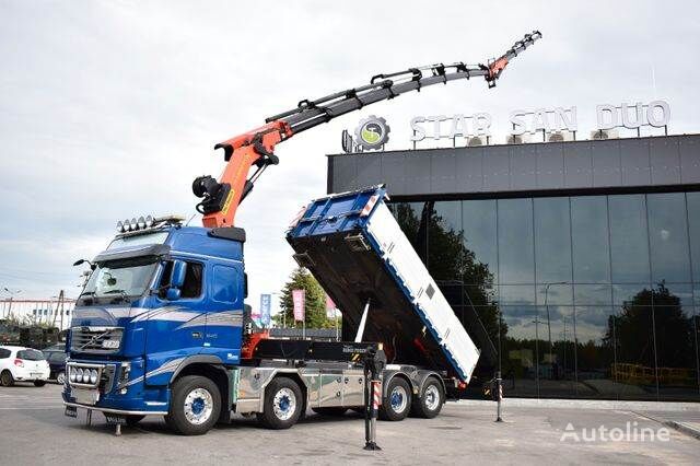 Volvo FH 16 8x2 PALFINGER PK 53002 FLY JIB WINCH KIPER