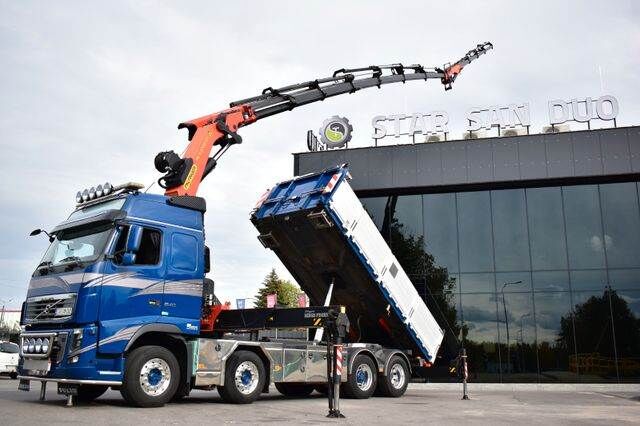 Volvo FH 16 8x2 PALFINGER PK 53002 FLY JIB WINCH KIPER