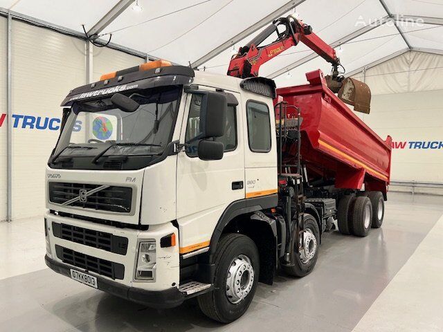 Volvo FM 400 8x4 Steel Tipper Grab Manual kiper