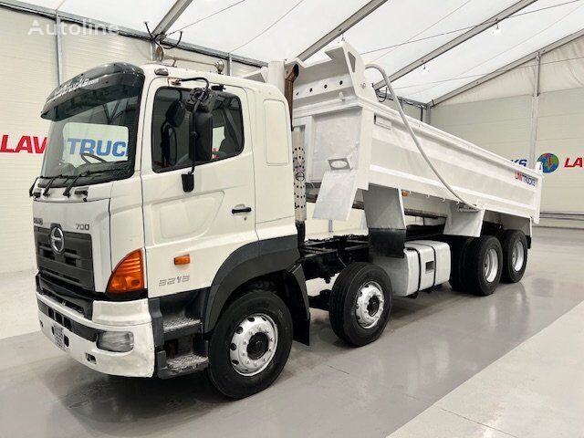 Hino 3241 700 8x4 Sleeper Cab Steel Tipper kiper