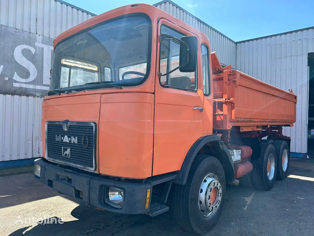 MAN 26.281, 6X4, Tipper, Spring Suspension , 362 engine and gearbox kiper