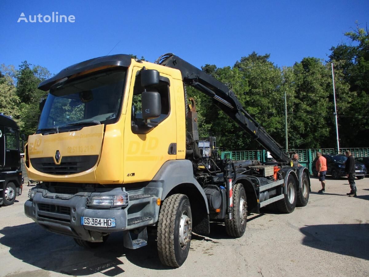 Renault Kerax KERAX 410 dxi POLYBENNE GRUE kiper