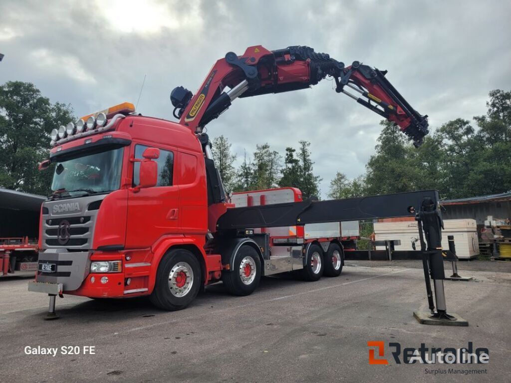 Prodaje se Scania G490 kamion s ravnom platformom na aukciji