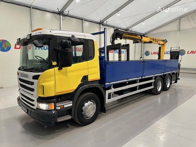 Scania P280 kamion s ravnom platformom