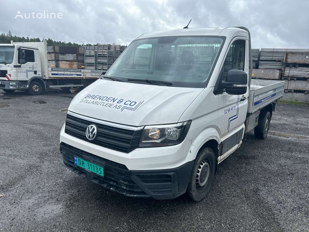 Prodaje se Volkswagen CRAFTER kamion s ravnom platformom na aukciji