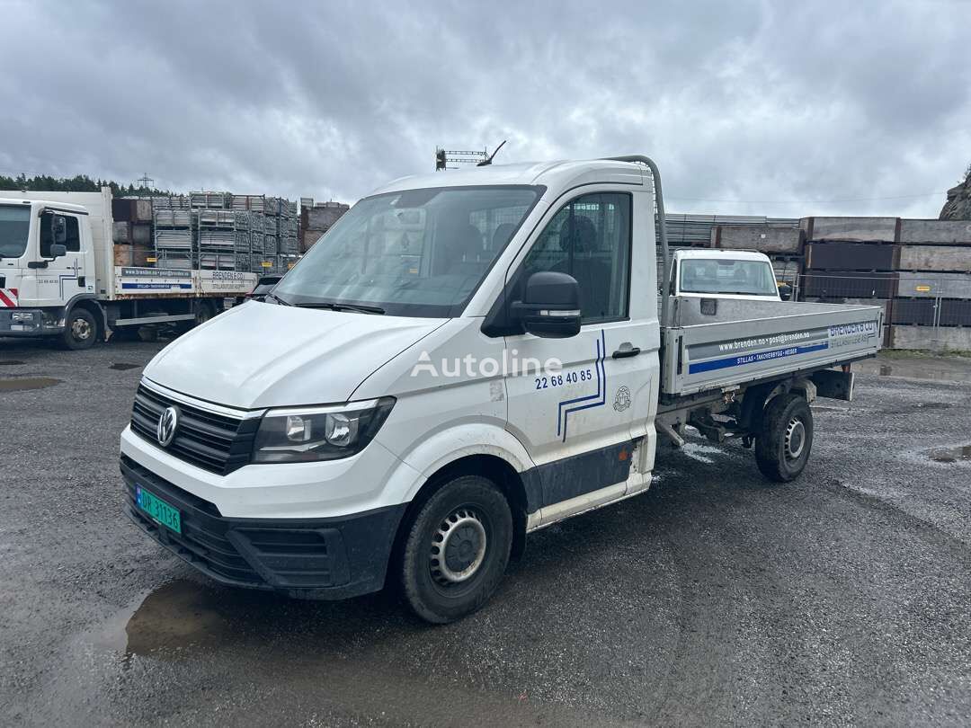 Prodaje se Volkswagen CRAFTER kamion s ravnom platformom na aukciji