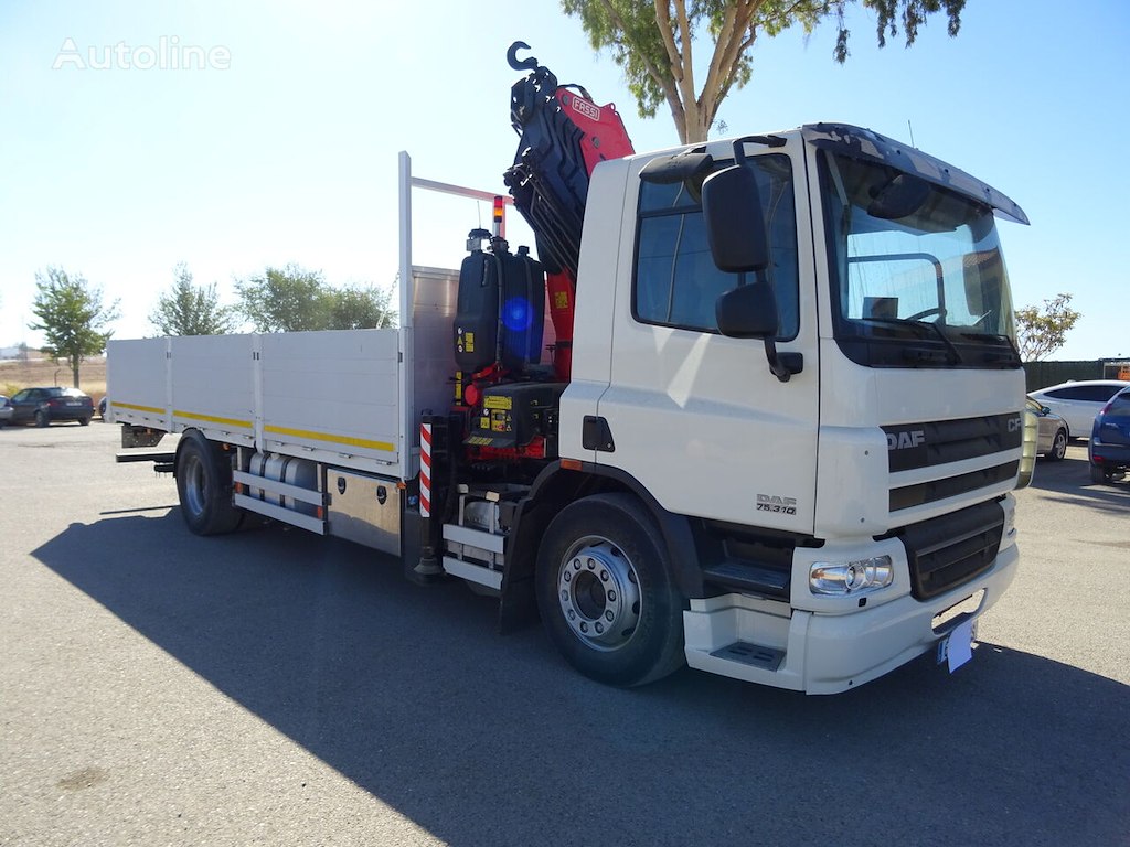 DAF CF 75 310 kamion s ravnom platformom