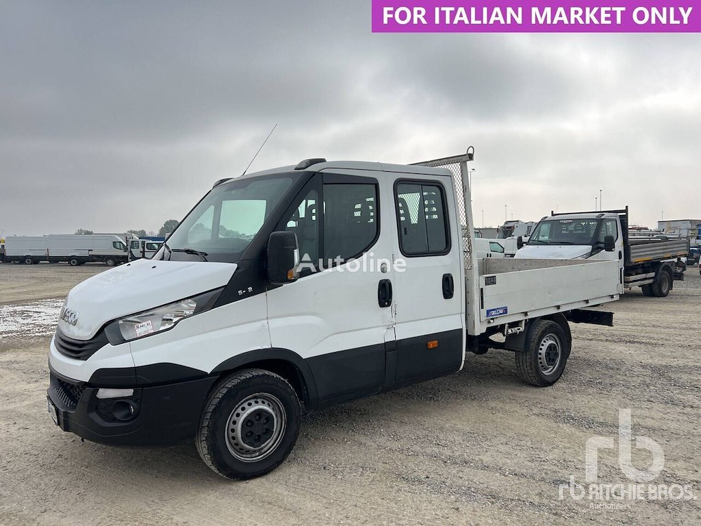 Prodaje se IVECO DAILY 35-120 Crew Cab kamion s ravnom platformom na aukciji