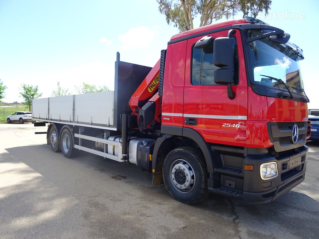 Mercedes-Benz ACTROS 2546 kamion s ravnom platformom