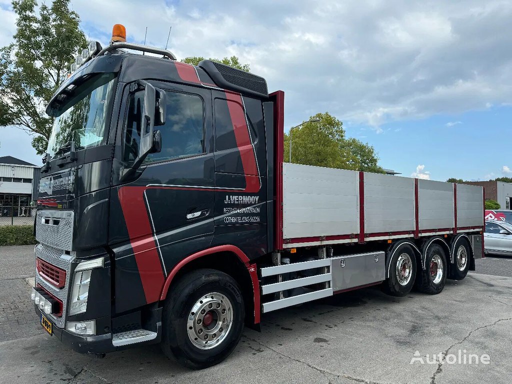 Volvo FH 500 8X2 - EURO 6 + LIFT + STEERING AXLE + NL TRUCK kamion s ravnom platformom