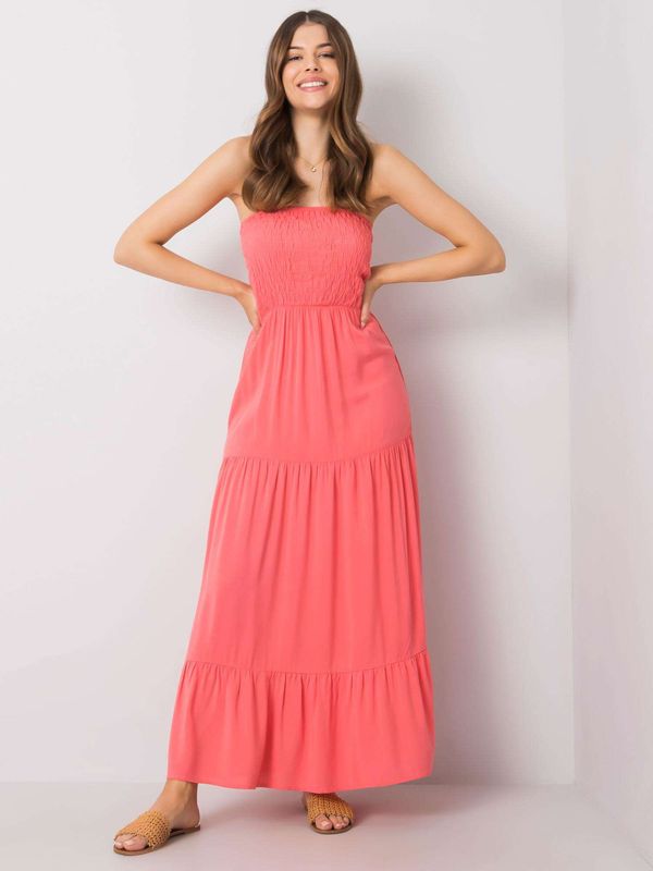 CORAL MAXI DRESS BY GIUSEPPINA FRESH MADE