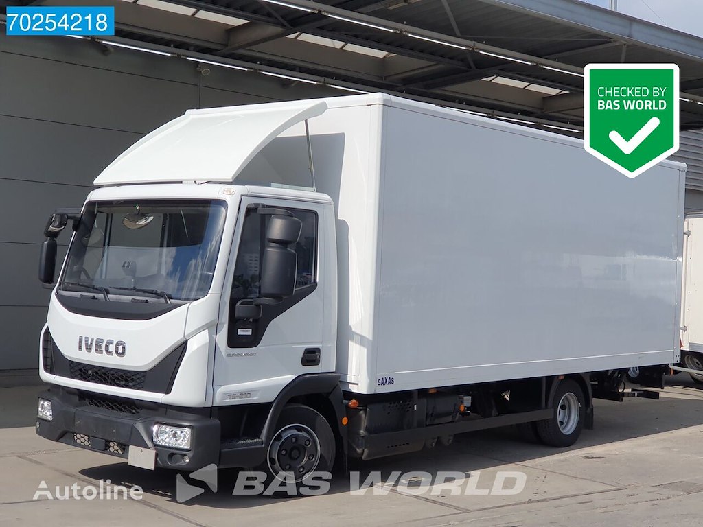 IVECO Eurocargo 75E210 4X2 7.5tonner Ladebordwand Automatic Euro 6 kamion furgon