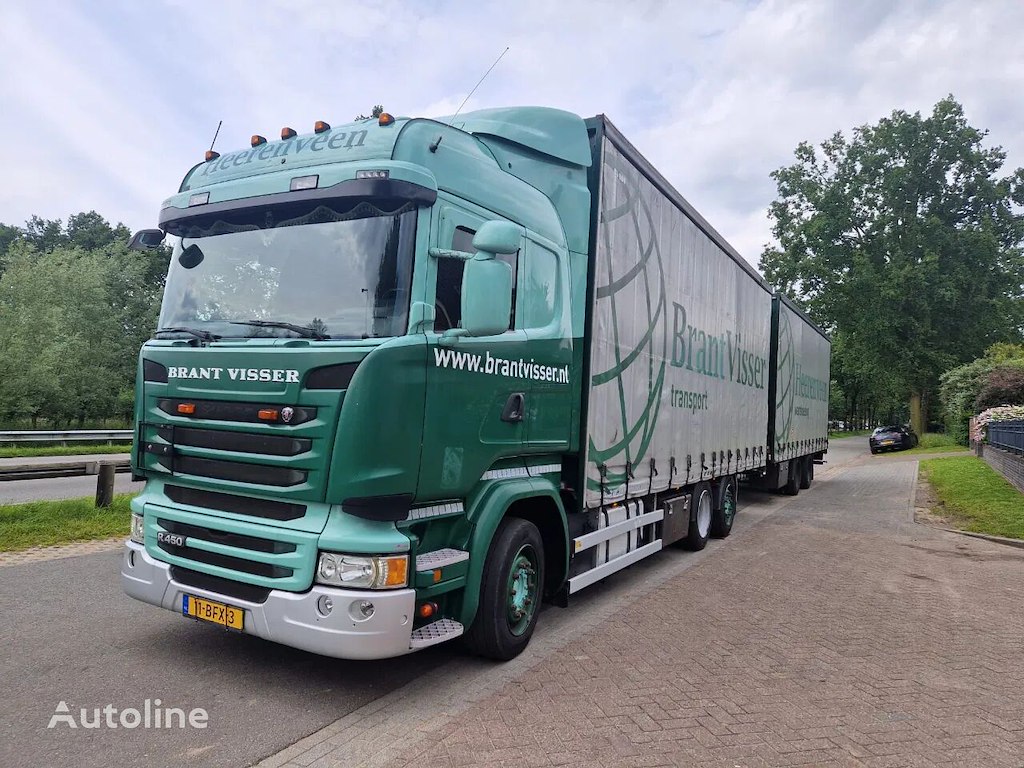 Scania R450 Volumen combi Retarder kamion furgon