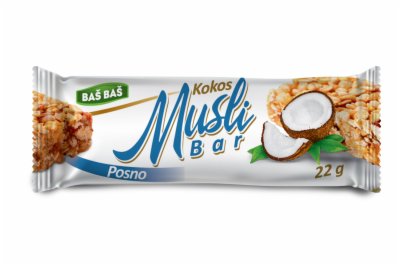 ŽITNI BAR KOKOS BAŠ BAŠ 31G
ŽITNI BAR KOKOS BAŠ BAŠ 31G