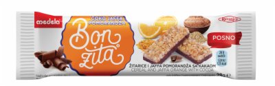 ŽITNI BAR ČOKOLADA&POMORANDŽA BONŽITA 28G
ŽITNI BAR ČOKOLADA&POMORANDŽA BONŽITA 28G