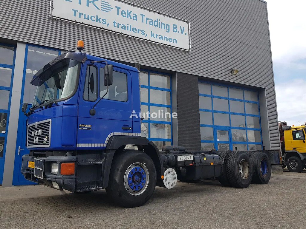 MAN 26.322 6x2 Manual Pto kamion šasija